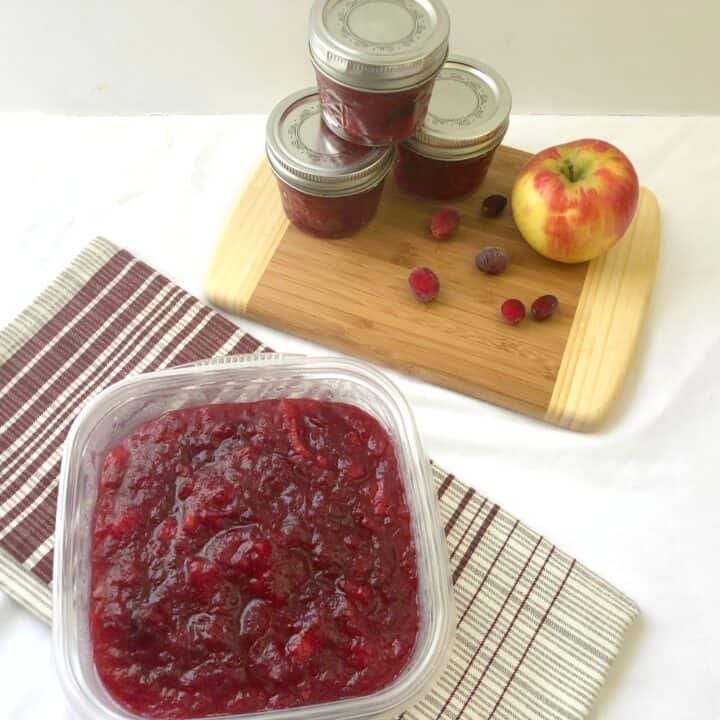 Apple Cranberry Jam - Cookaholic Wife
