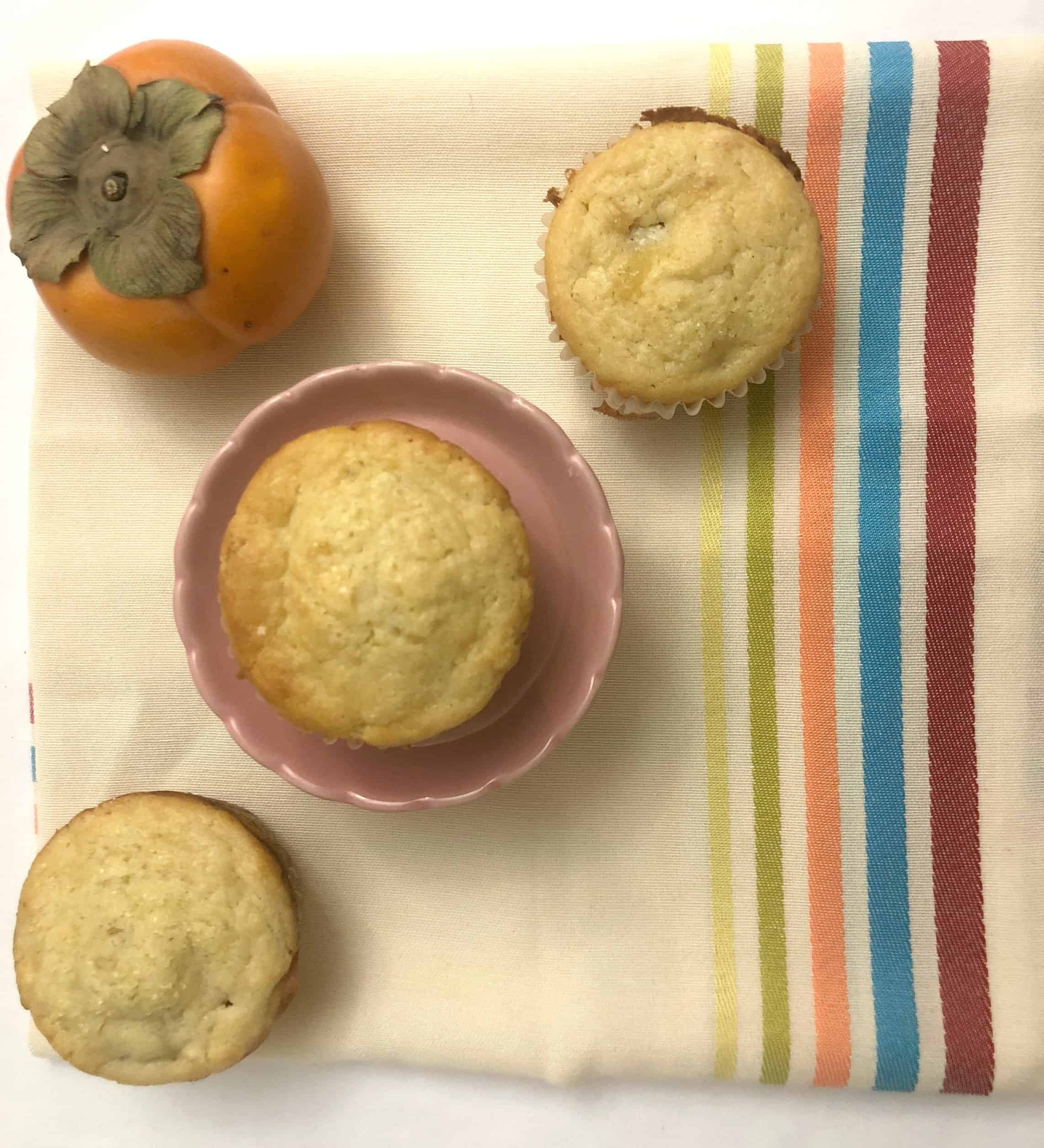 Ginger Persimmon Scone Muffins - Cookaholic Wife