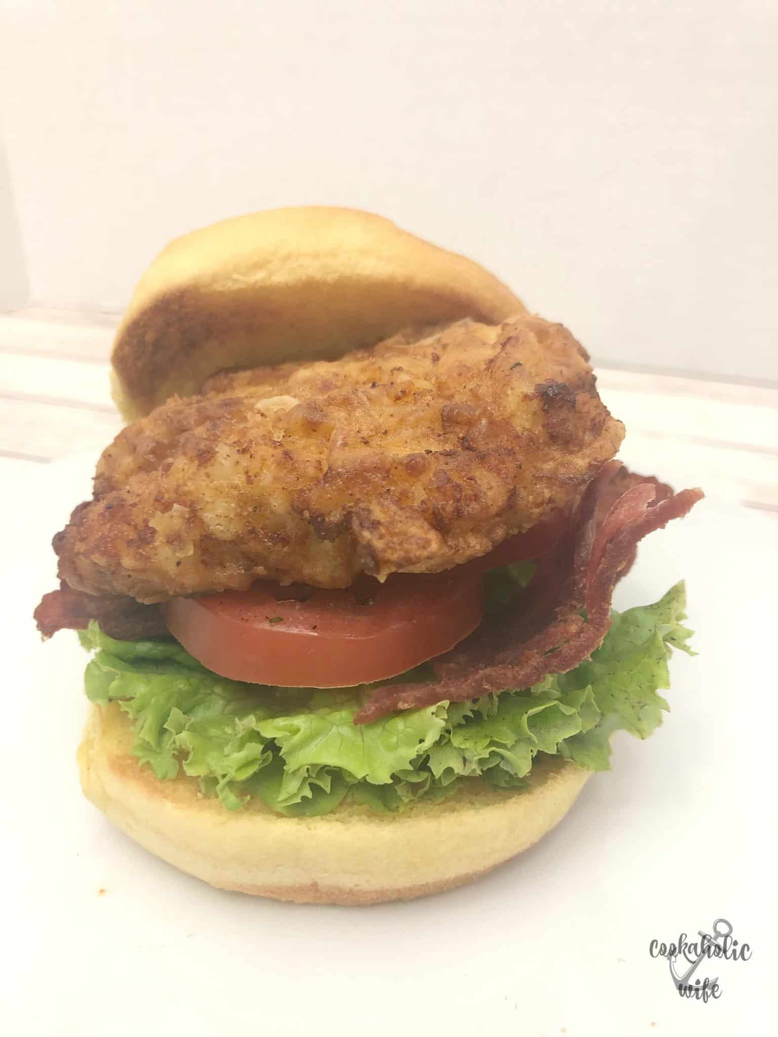 Fried Chicken BLT - Cookaholic Wife