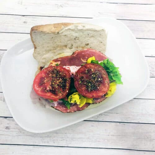 Italian Cold Cut Sandwich - Cookaholic Wife