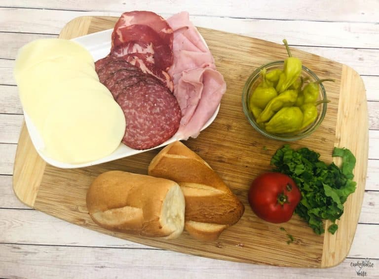 Italian Cold Cut Sandwich - Cookaholic Wife