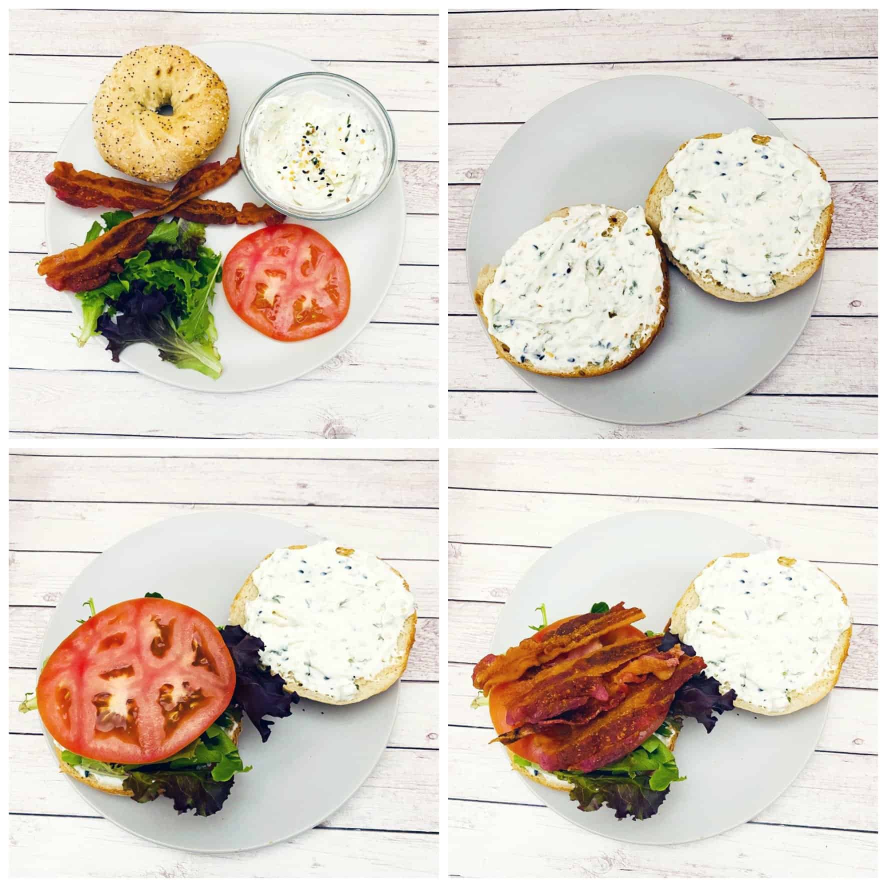 Everything Bagel BLT Sandwich - Cookaholic Wife
