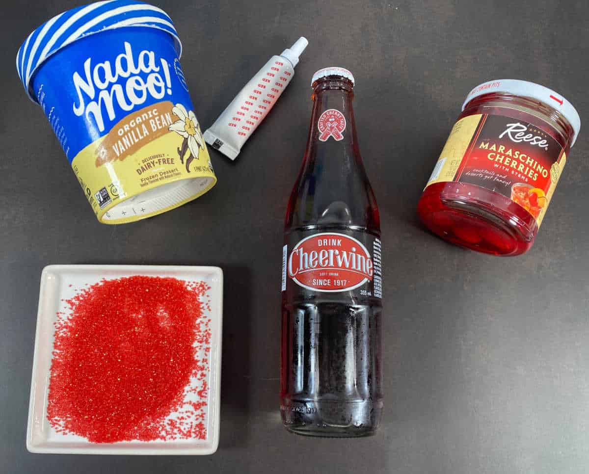 Bloody Vampire Cherry Floats #HalloweenTreatsWeek - Cookaholic Wife