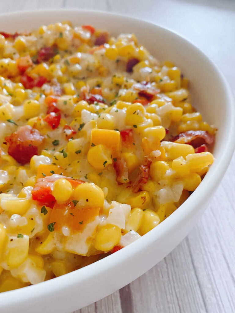 Corn Maque Choux - Cookaholic Wife