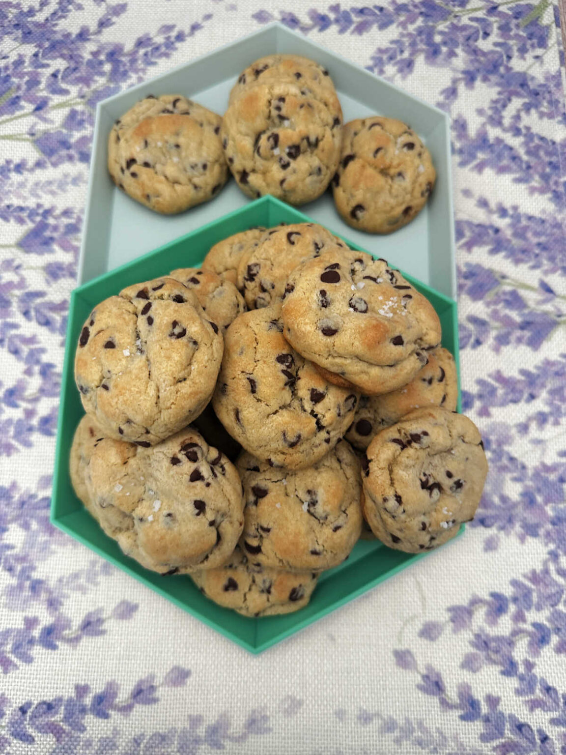 Lavender Chocolate Chip Cookies - Cookaholic Wife