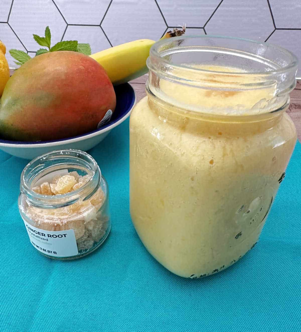 Lemon Mango Ginger Smoothie Cookaholic Wife Lemon Mango Ginger Smoothie Cookaholic Wife